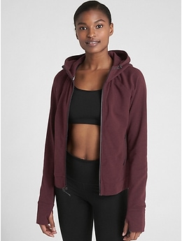 GapFit All-Elements Full-Zip Hoodie | Gap