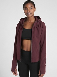 GapFit All-Elements Full-Zip Hoodie | Gap