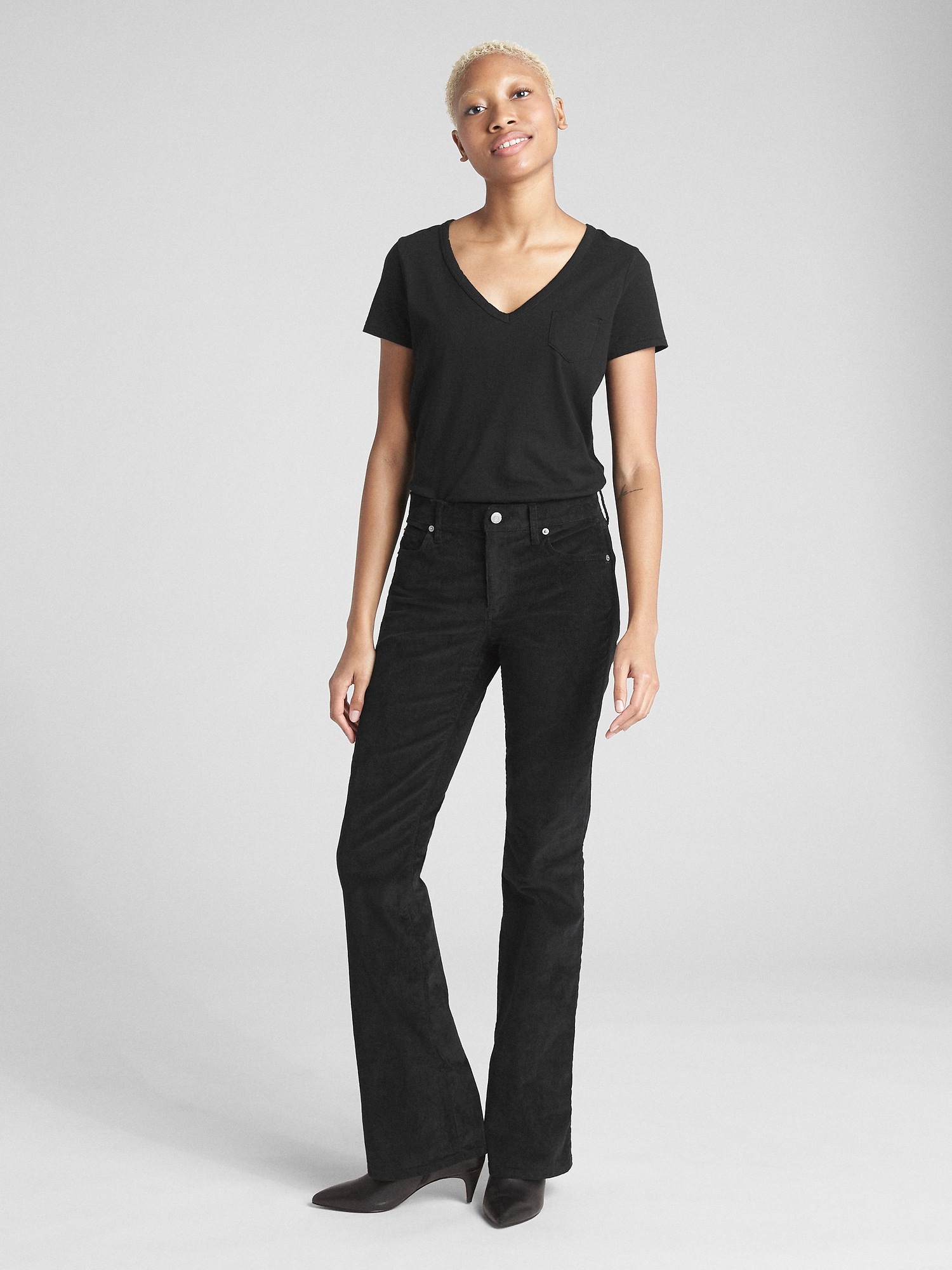 Mid Rise Perfect Boot Cords | Gap