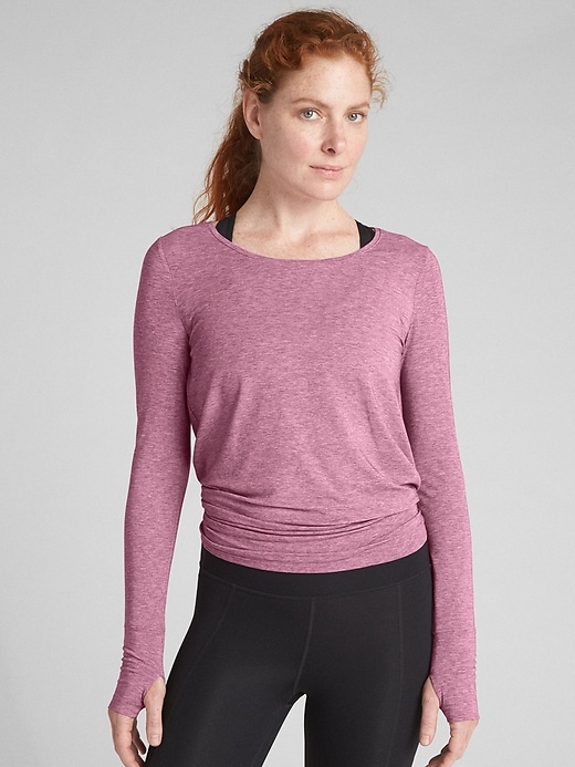 GapFit Breathe Tie-Back T-Shirt | Gap