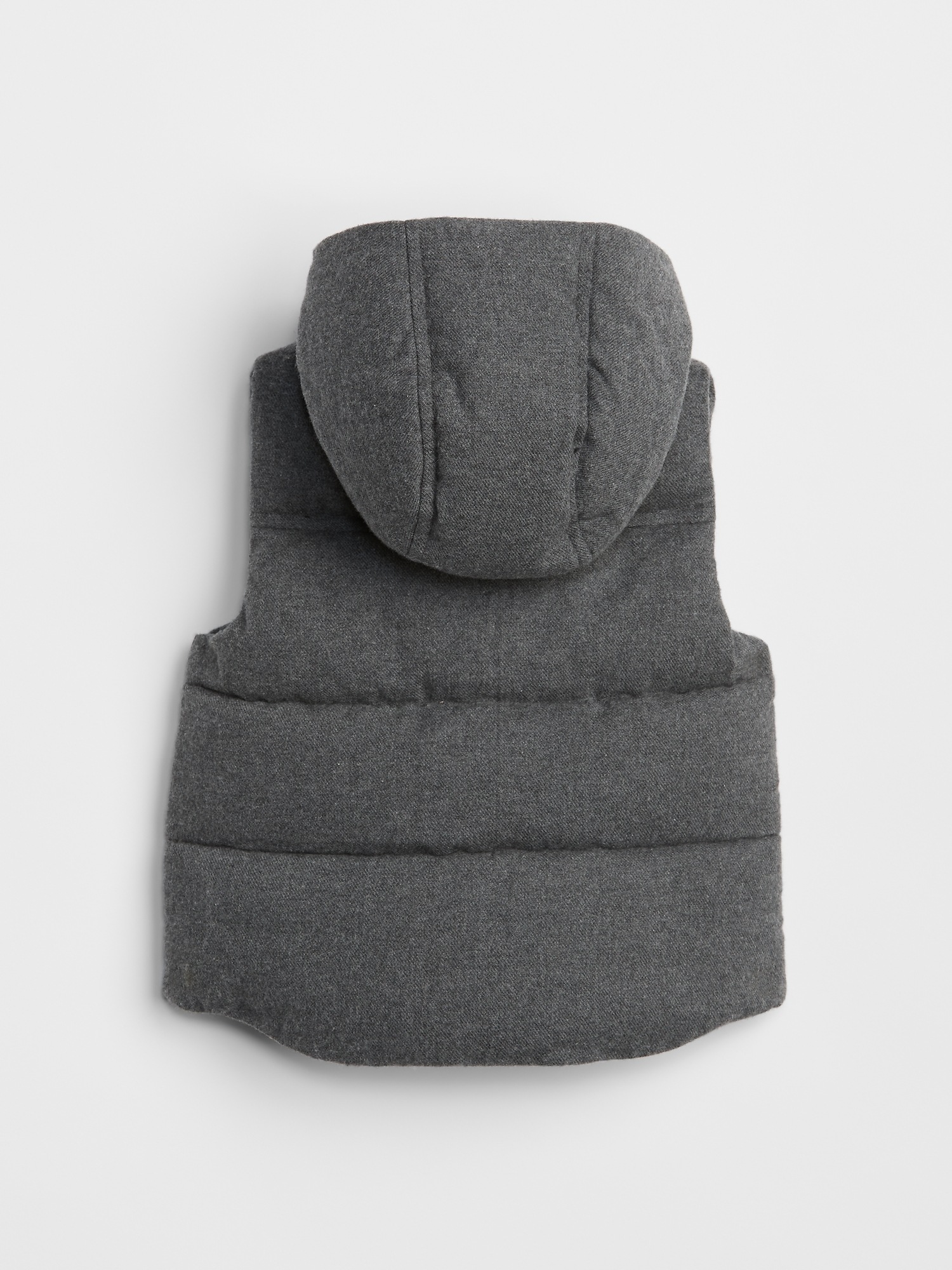 Plaid-Lined Toggle Vest | Gap