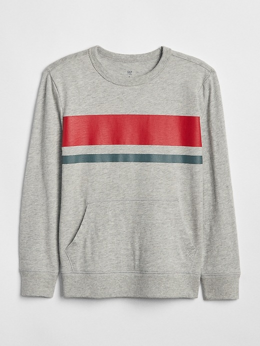 Chest-Stripe Sweatshirt | Gap