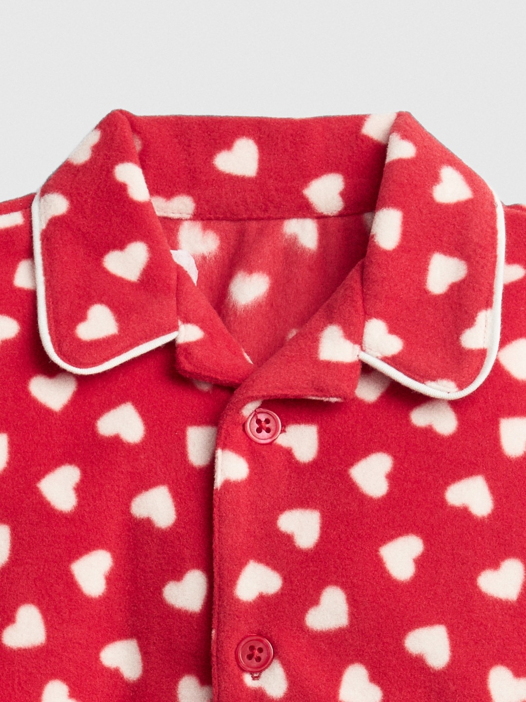 Heart PJ Set in Fleece | Gap