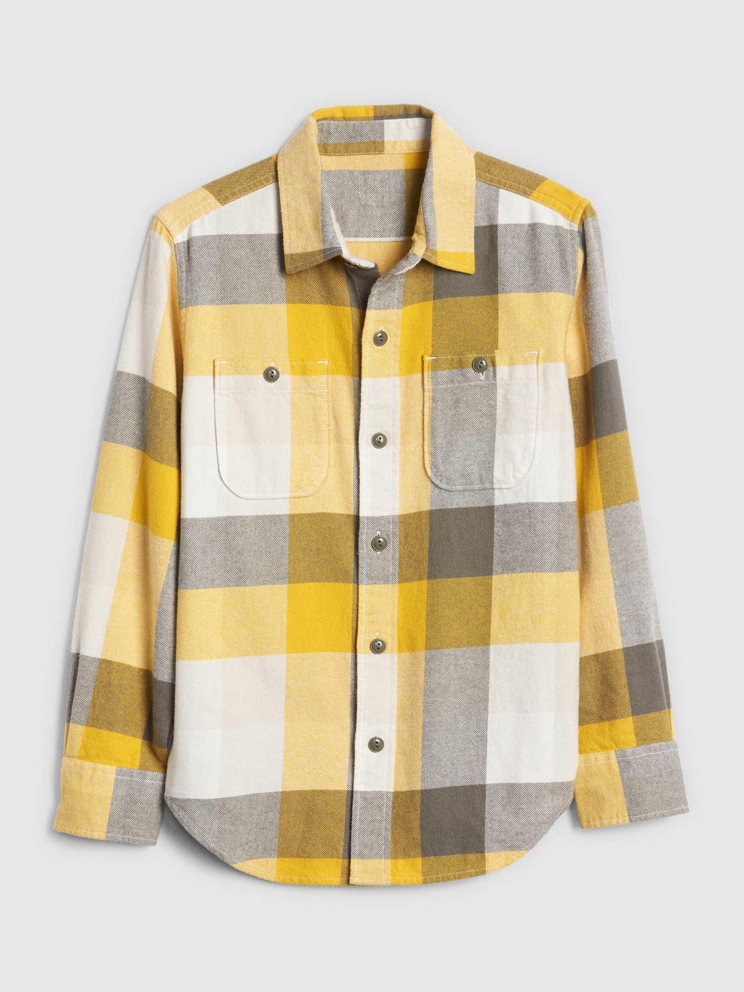 Flannel Long Sleeve Shirt | Gap