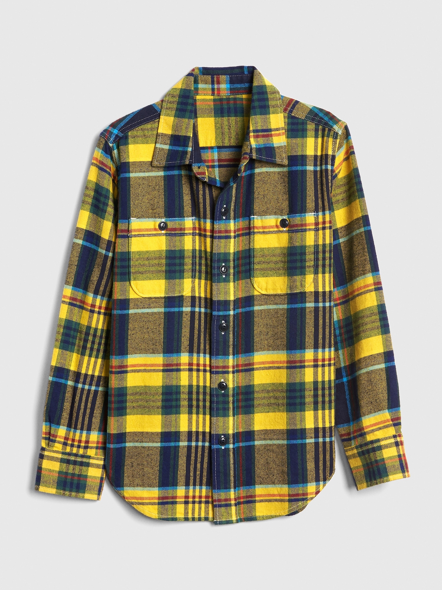 Flannel Long Sleeve Shirt | Gap