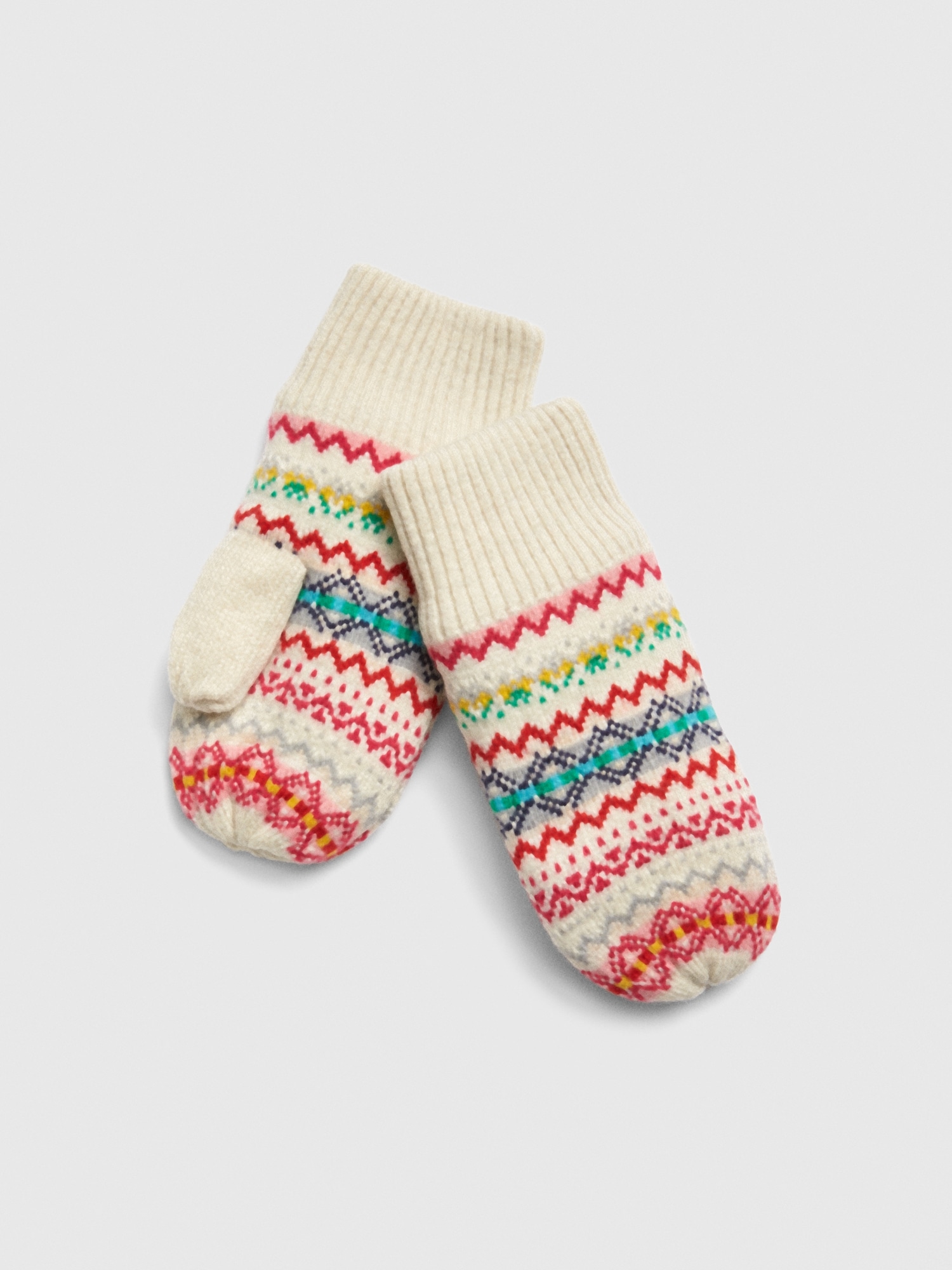 Fair Isle Mittens | Gap