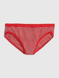 Stretch Cotton High Leg Brief | Gap