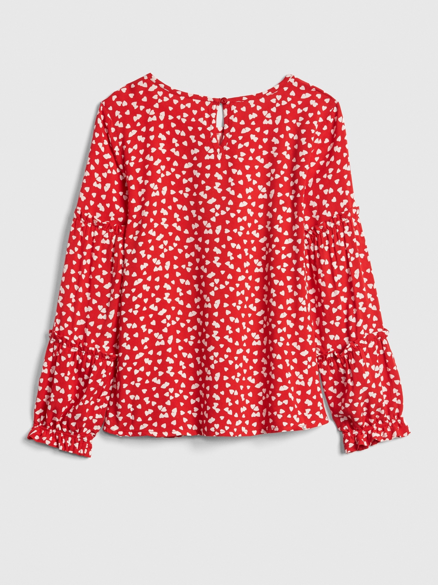 Kids Print Ruffle Top | Gap