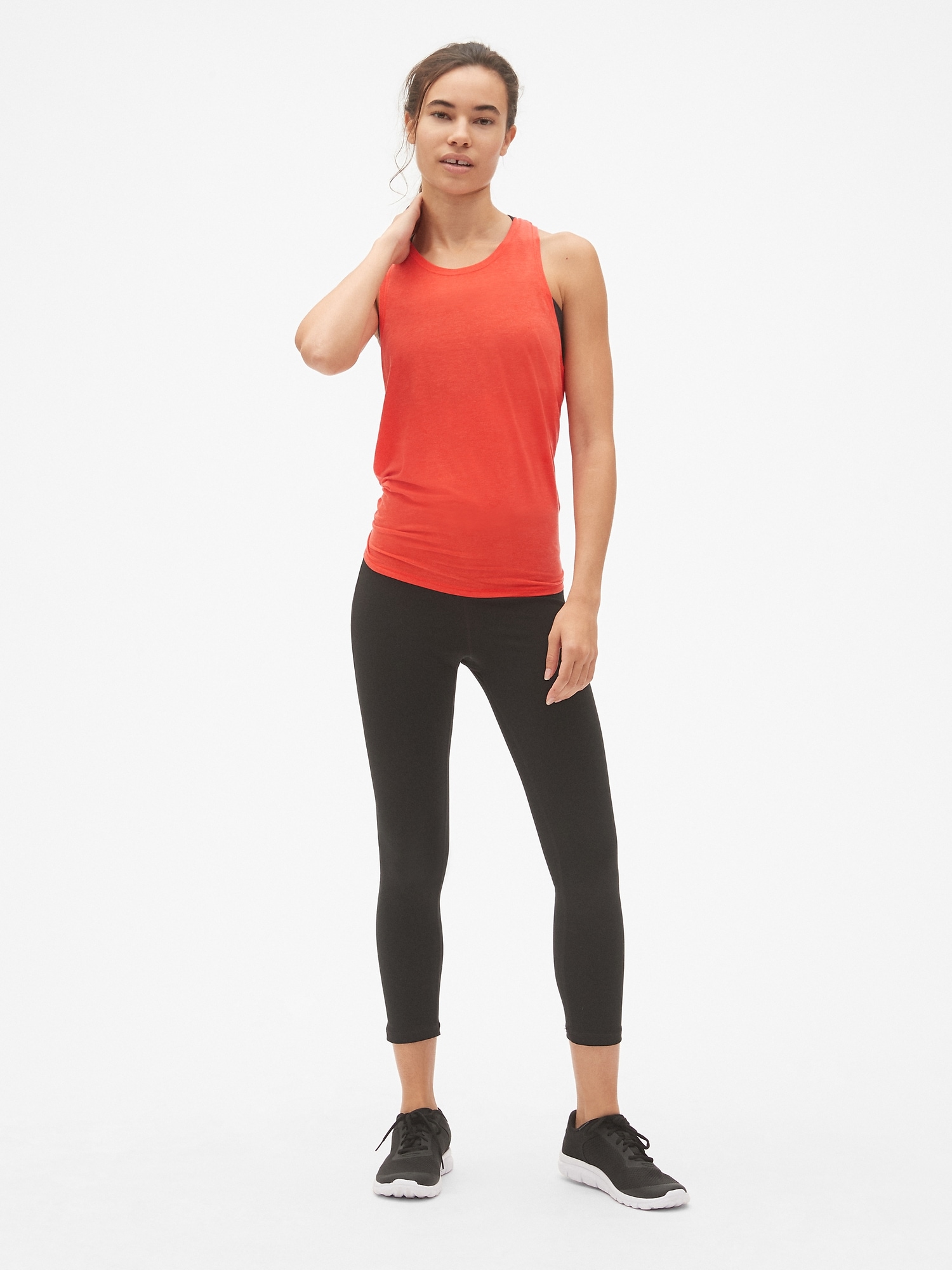 GapFit Breathe Open-Back Tank | Gap