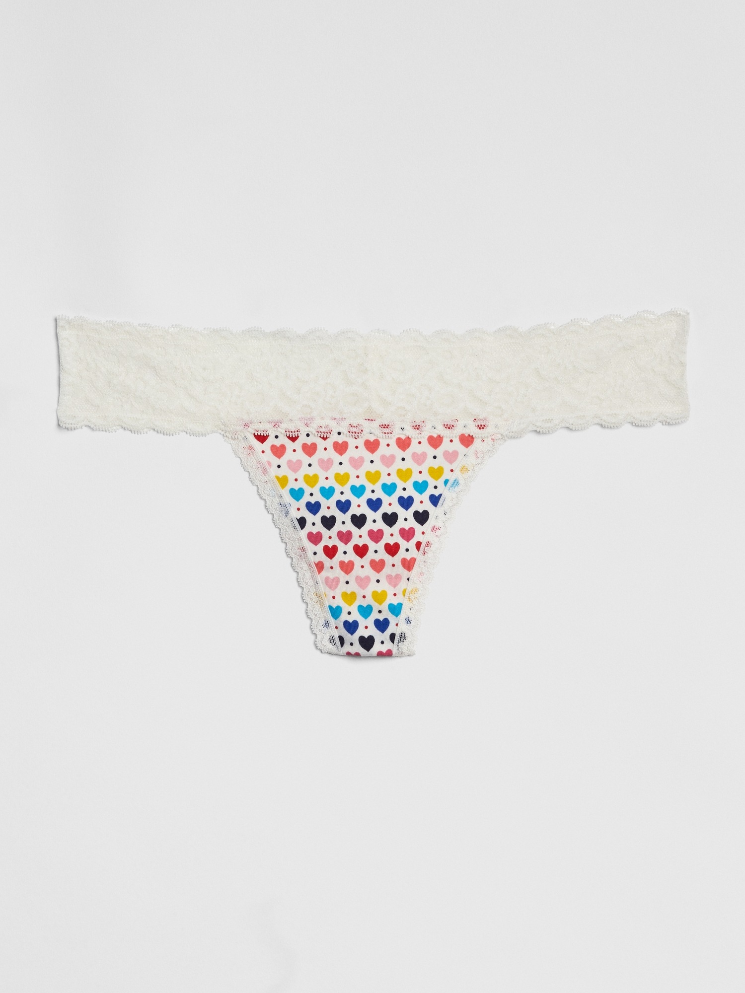 Lace Thong Gap