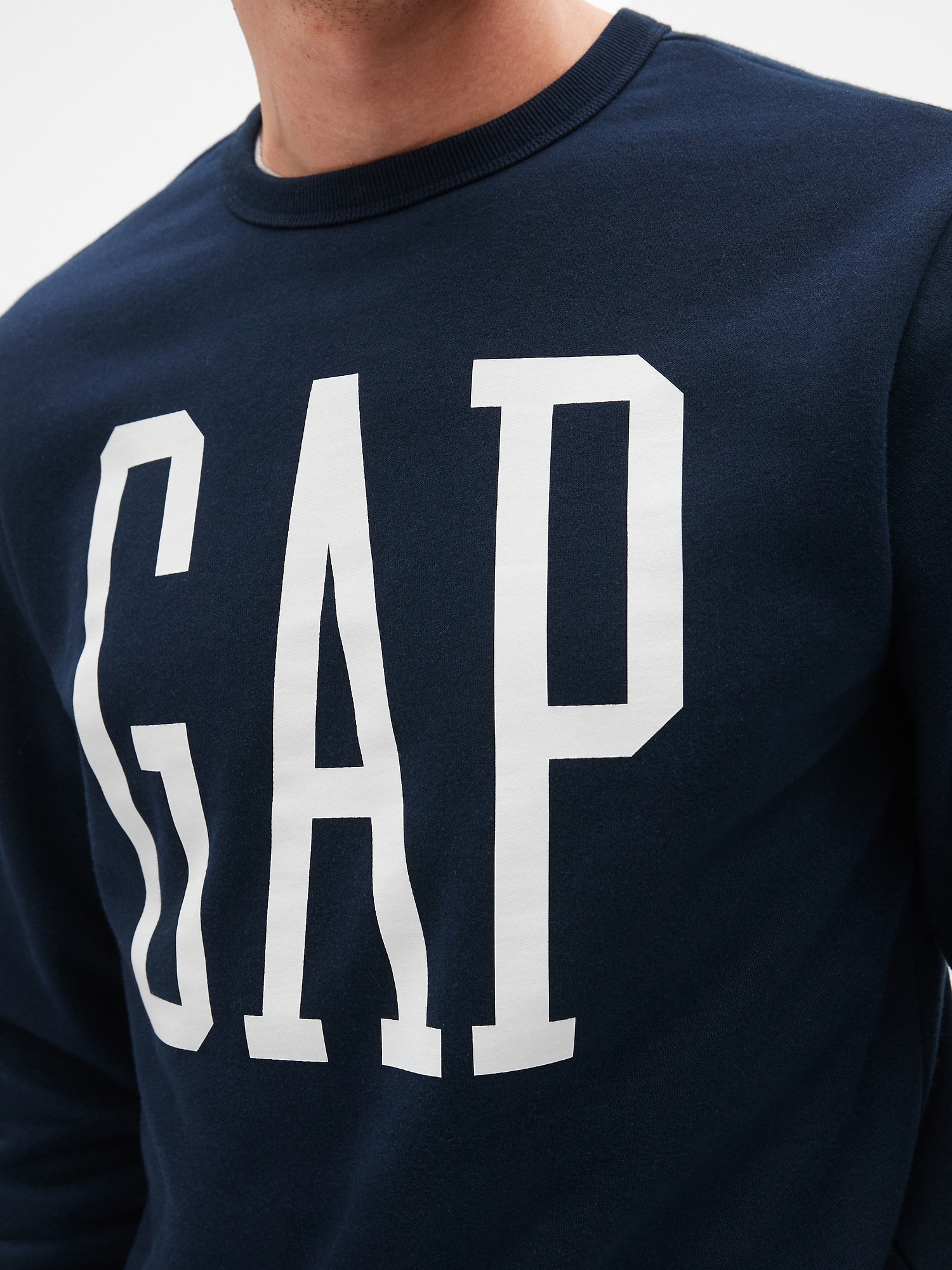 Logo Graphic Crewneck Pullover Sweatshirt | Gap