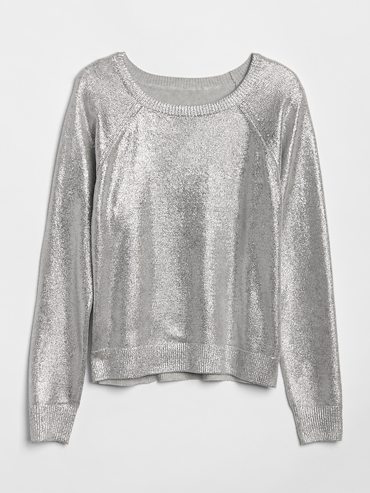 Metallic Pullover Sweater | Gap