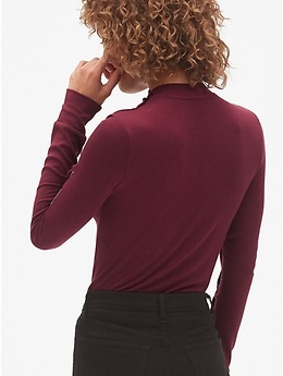 Long Sleeve Button-Shoulder Top in Modal | Gap