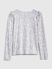 Kids Print Ruffle T-Shirt | Gap