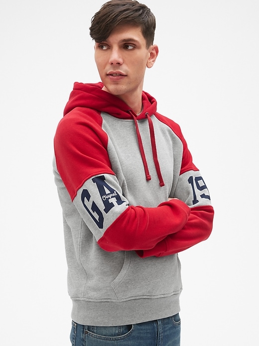 Gap Originals Colorblock Pullover Hoodie | Gap