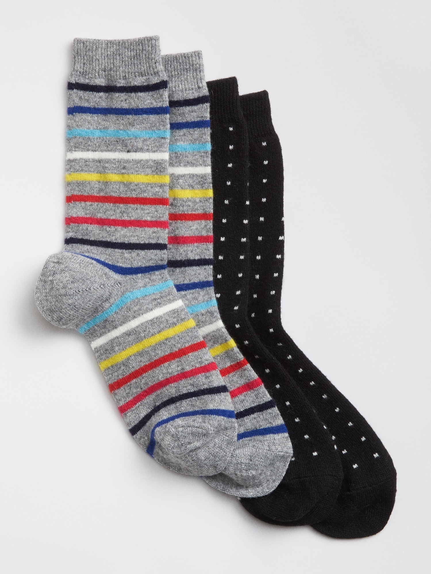 Pattern Crew Socks (2-Pack) | Gap