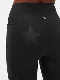GapFit High Rise Print Full Length Leggings in Sculpt Revolution | Gap