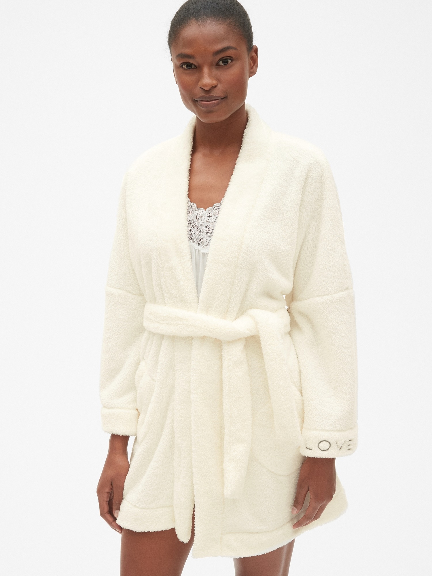 Cozy Sherpa Robe | Gap