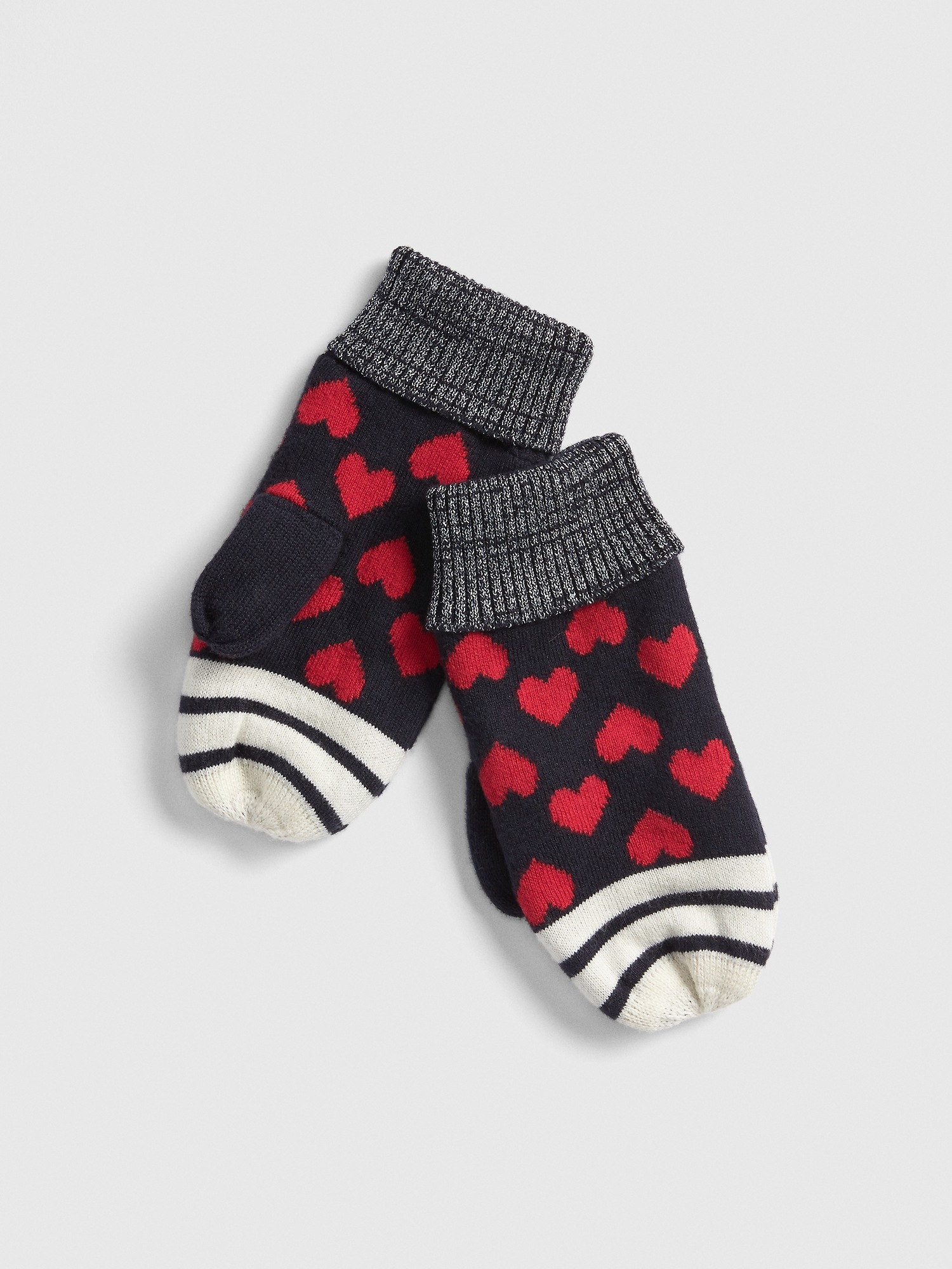 Love Mix-Print Mittens | Gap