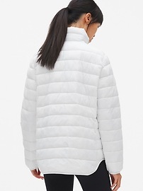GapFit Lightweight Half-Zip Puffer Jacket | Gap