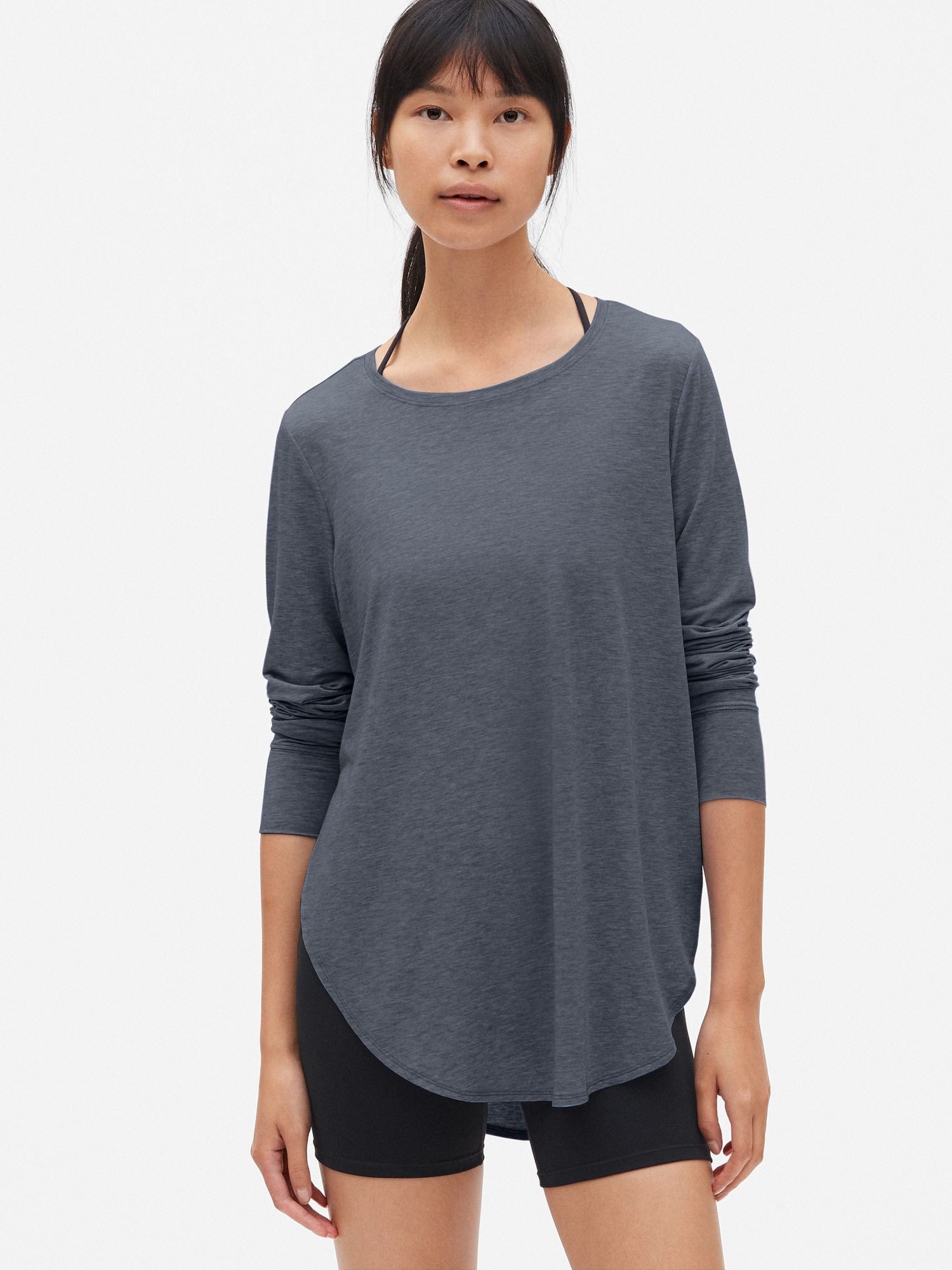 GapFit Breathe Hi-Lo Tunic | Gap