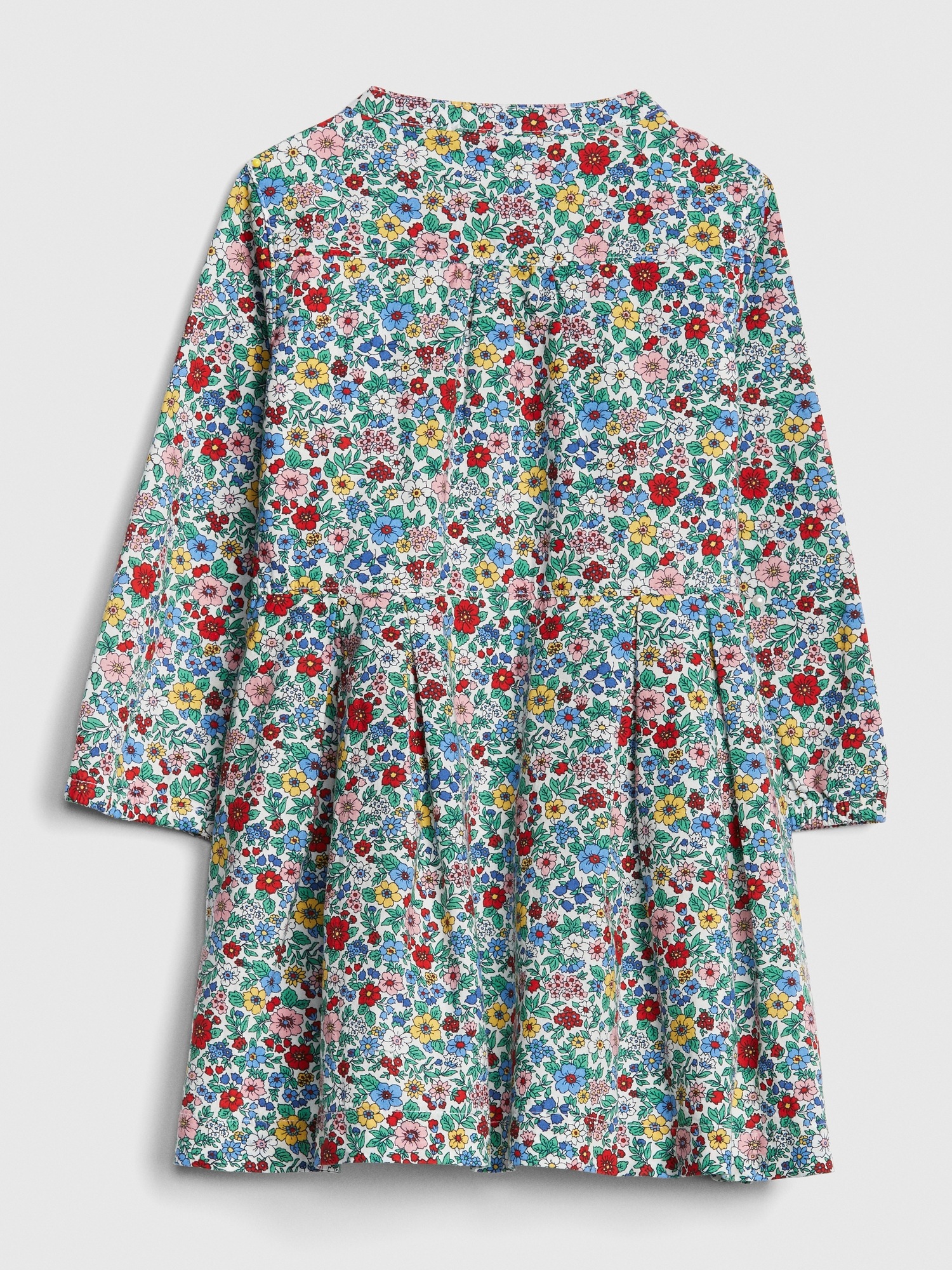 Toddler Floral Button-Front Dress | Gap