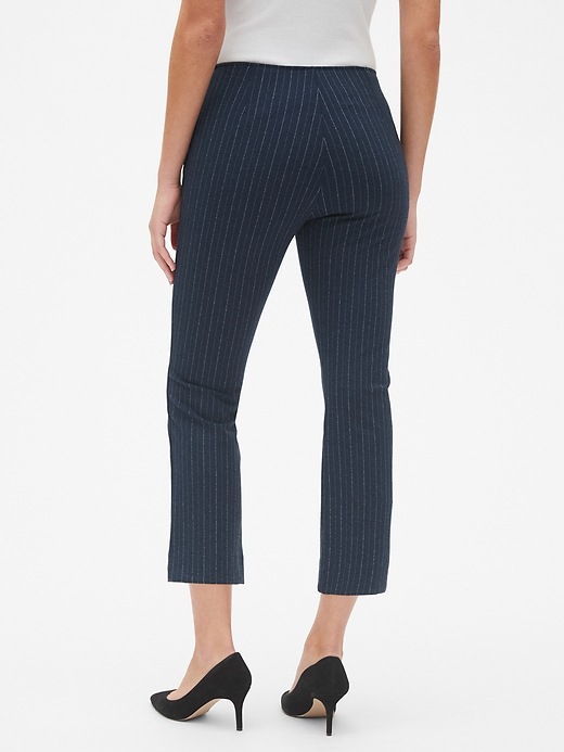 High Rise Stripe Crop Kick Pants | Gap