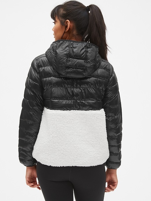GapFit Sherpa Puffer Jacket | Gap