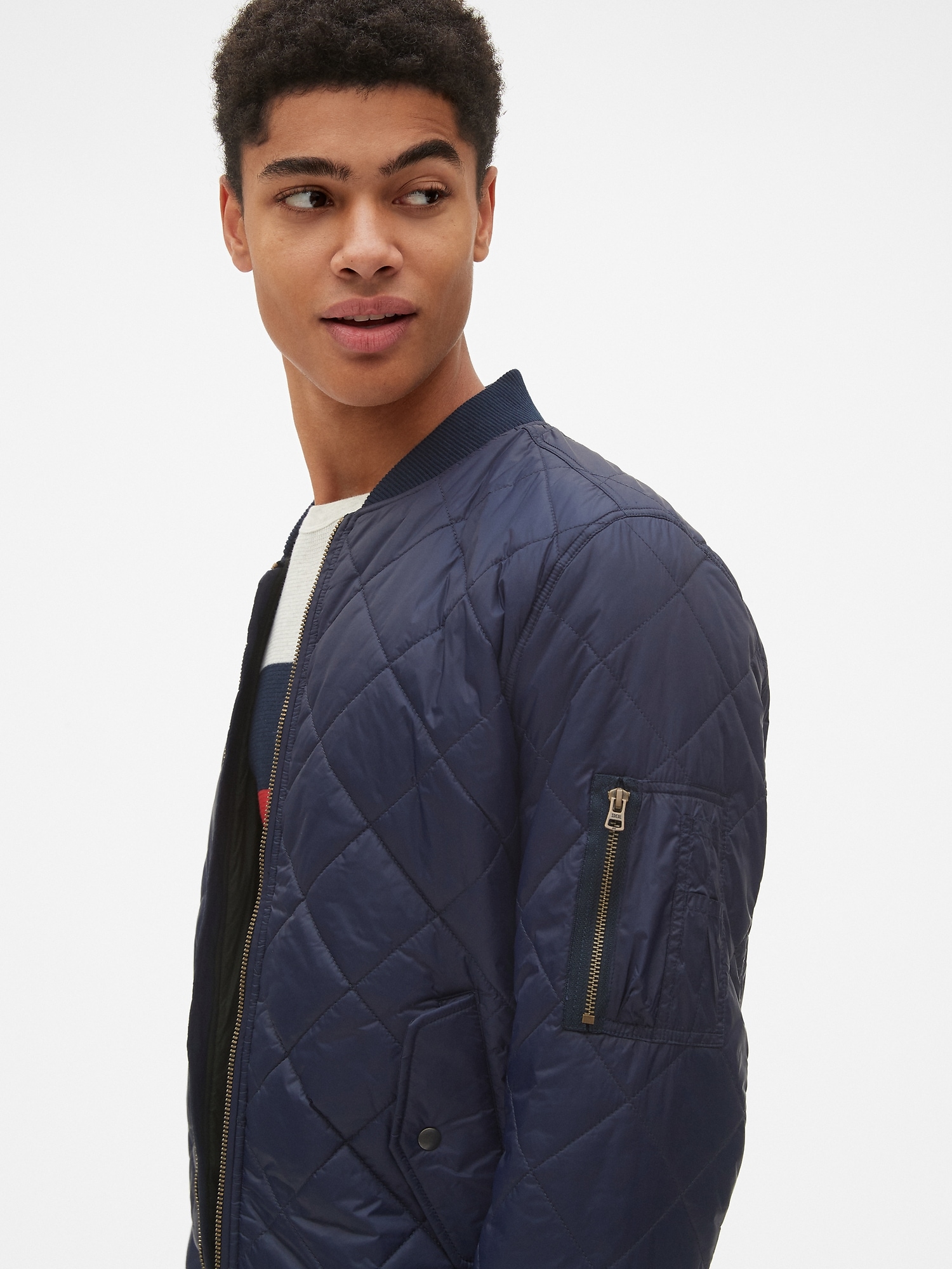 Quilted Bomber Jacket | Gap