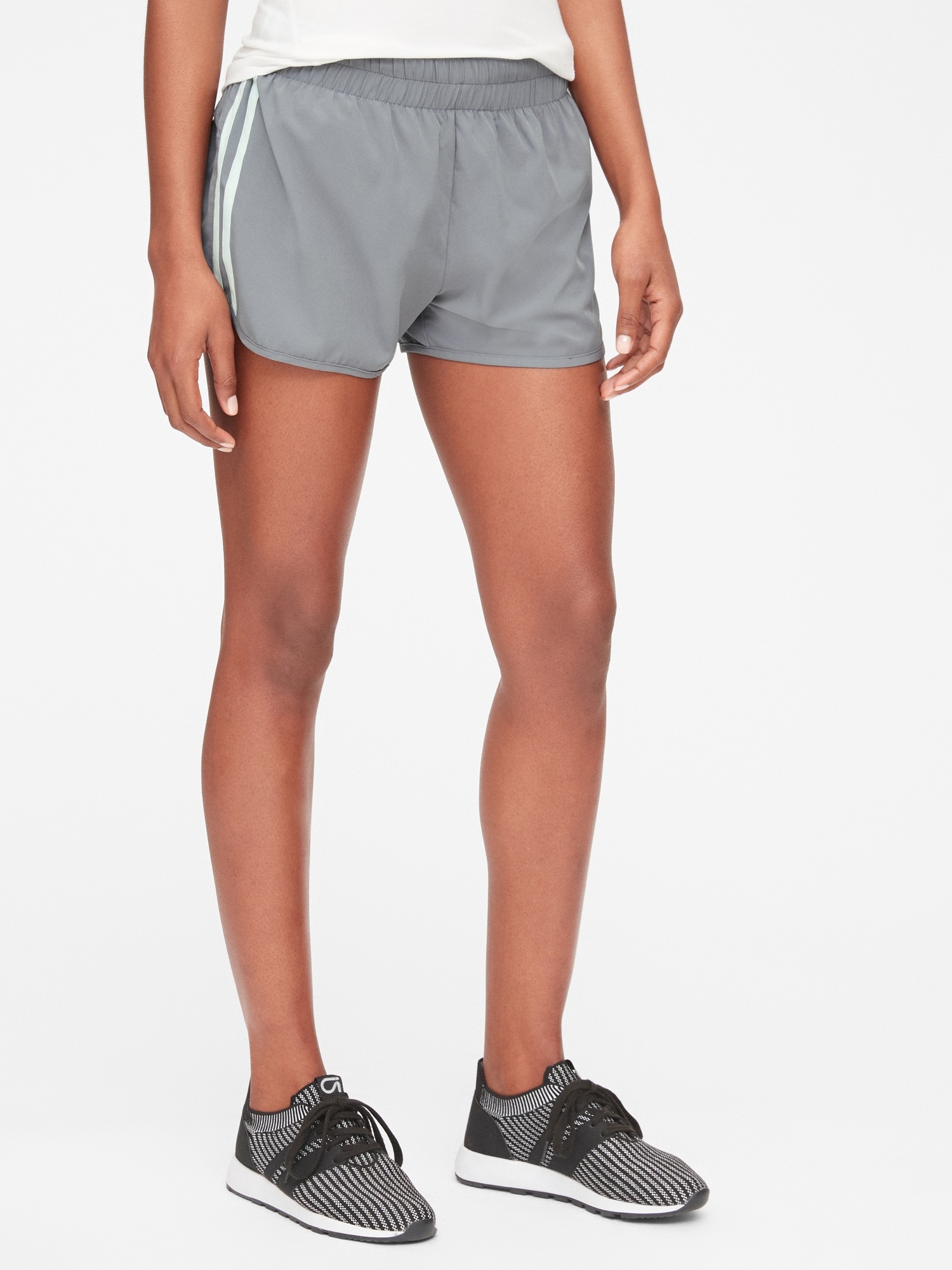 GapFit 3" Side-Stripe Running Shorts | Gap