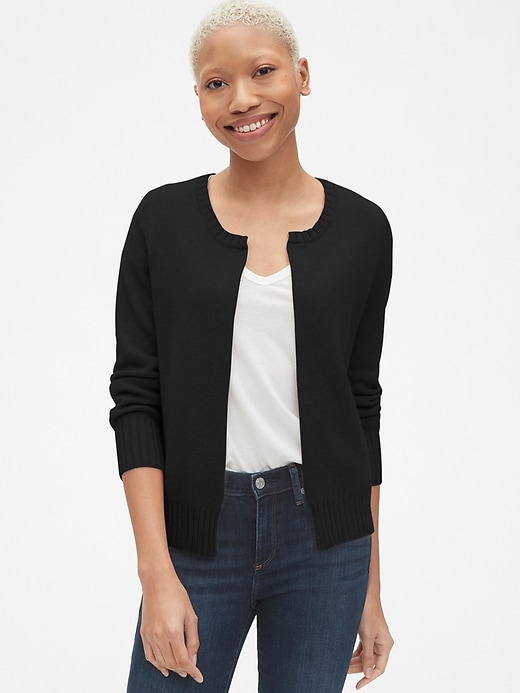 Open-Front Cardigan Sweater in Cashmere | Gap
