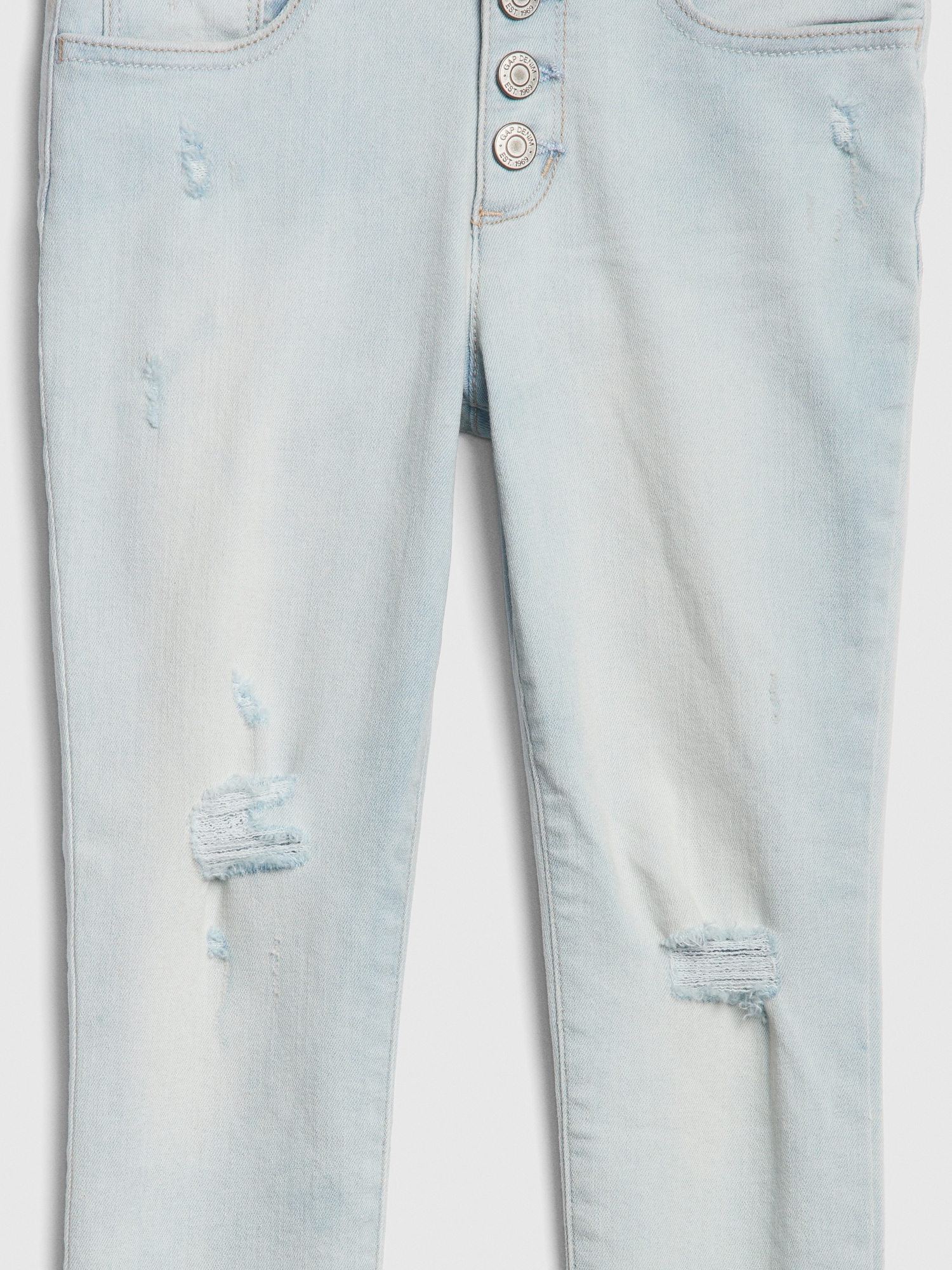 Kids High Rise Destruction Jeggings with Fantastiflex | Gap