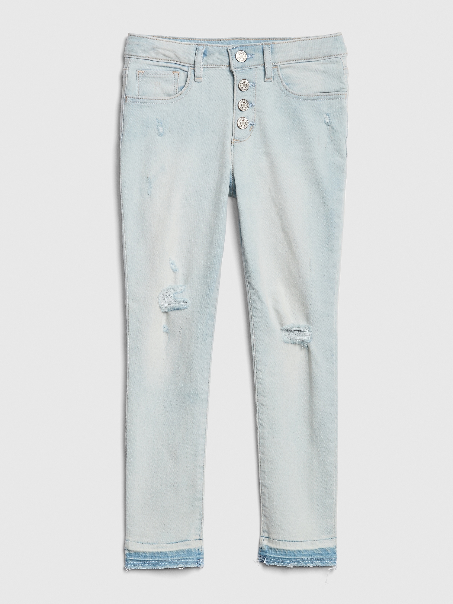 Kids High Rise Destruction Jeggings with Fantastiflex | Gap