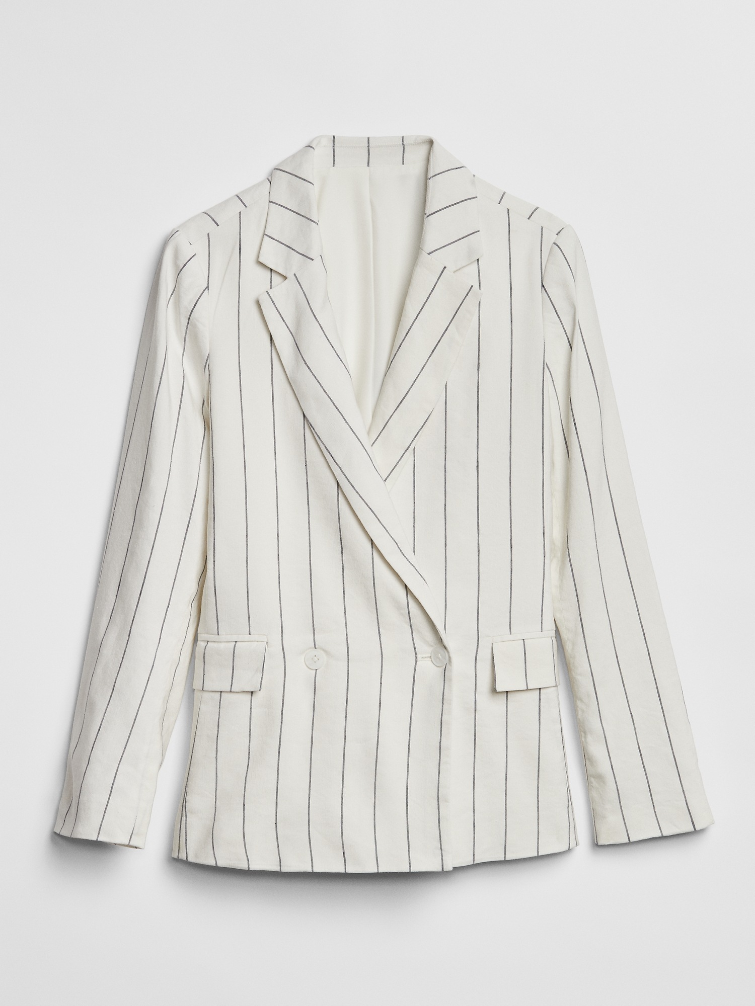 Classic Girlfriend Blazer in Linen Gap