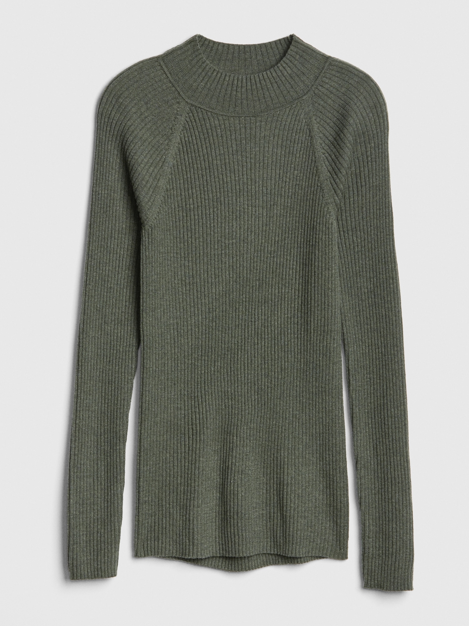 True Soft Ribbed Mockneck Pullover Sweater | Gap