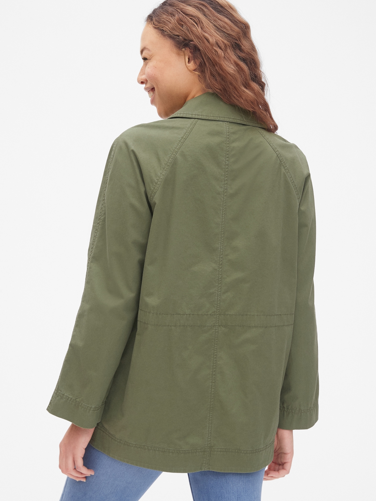Double-Breasted Military Jacket | Gap