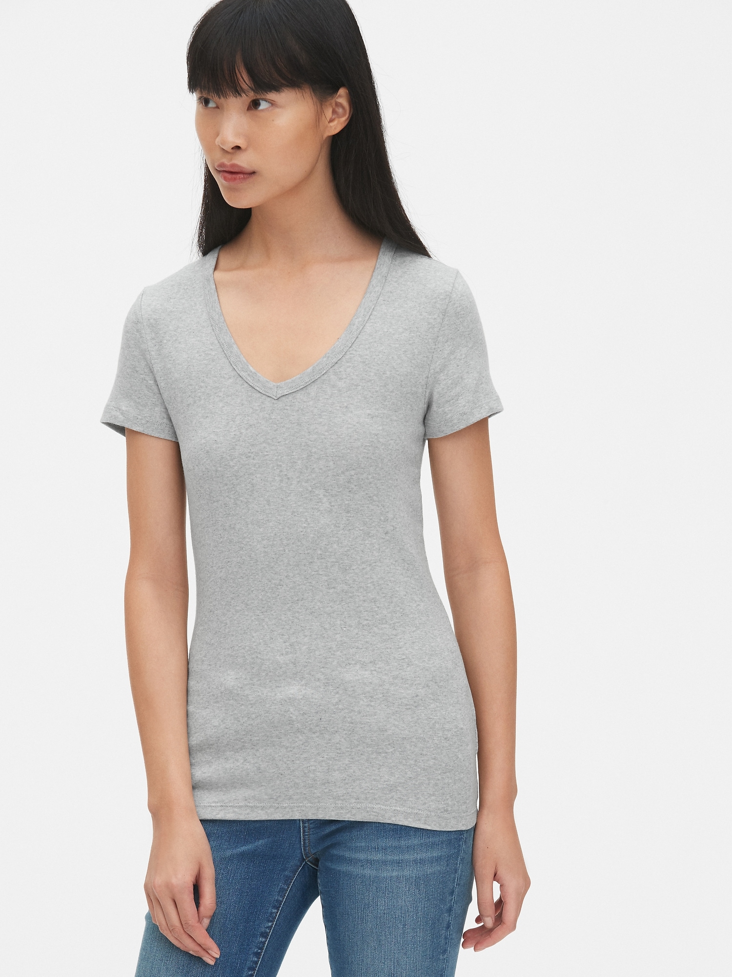 Modern V-Neck T-Shirt | Gap
