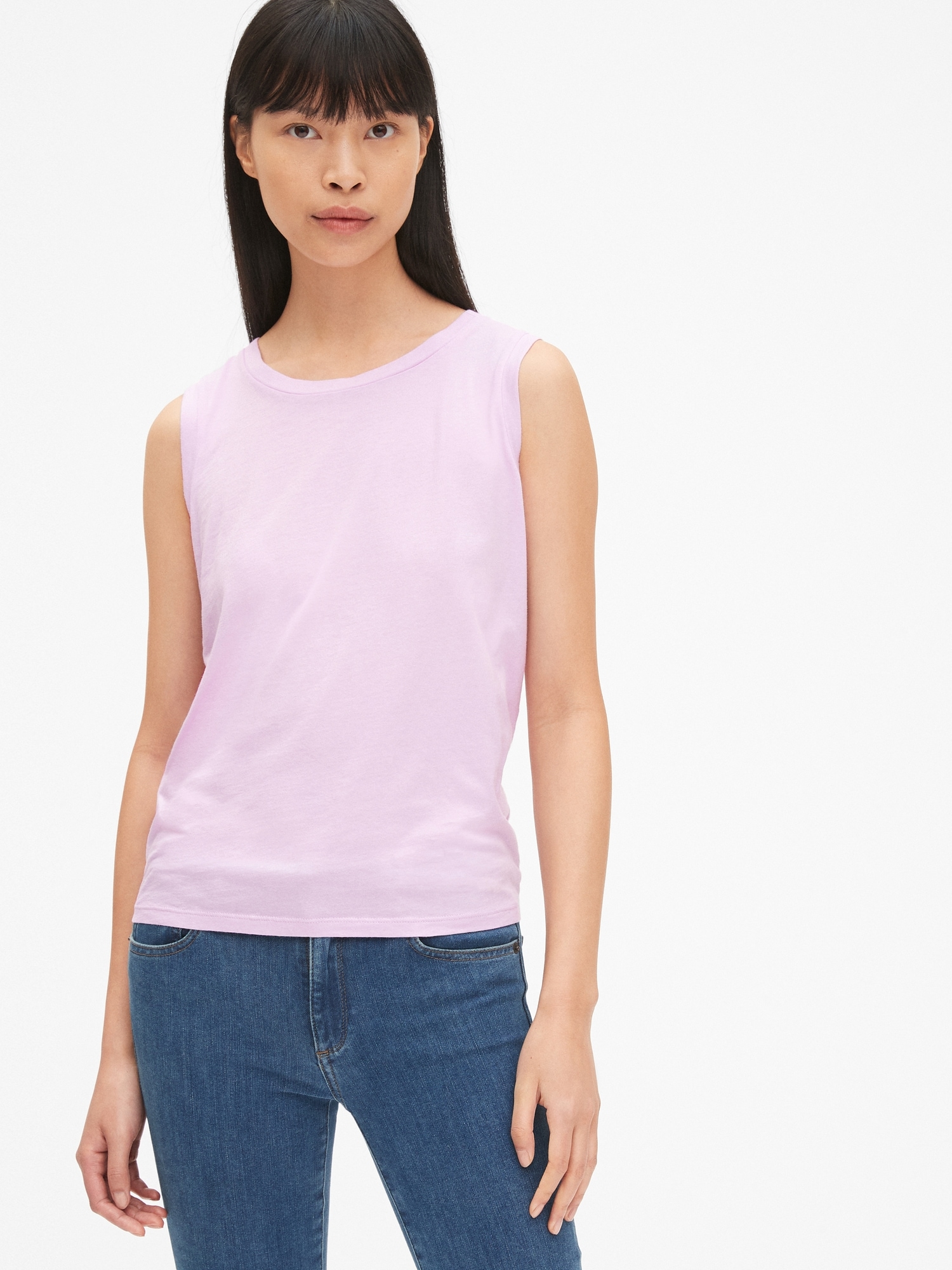 Vintage Tie-Back Tank Top | Gap