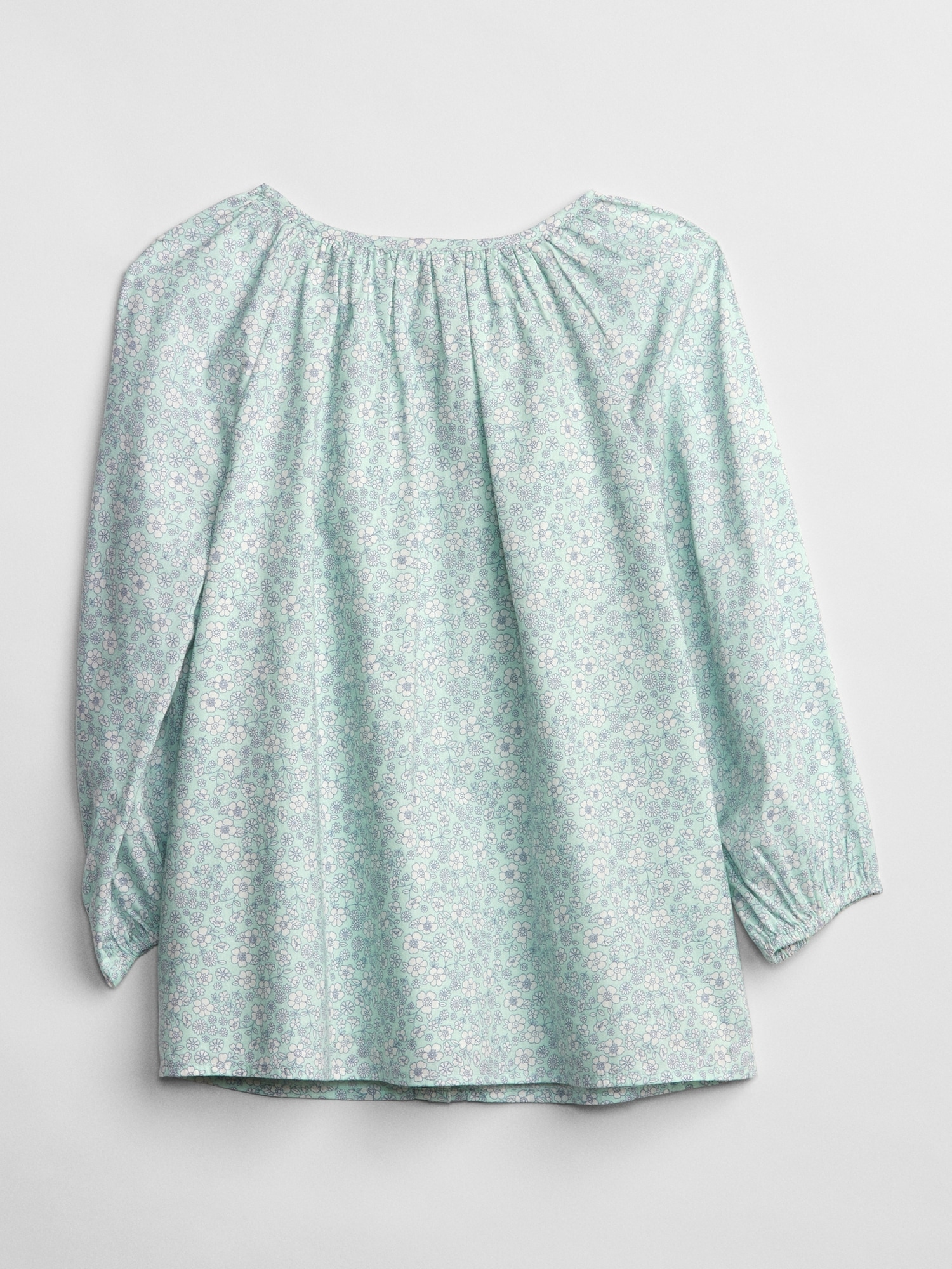 Kids Floral Button-Front Top | Gap