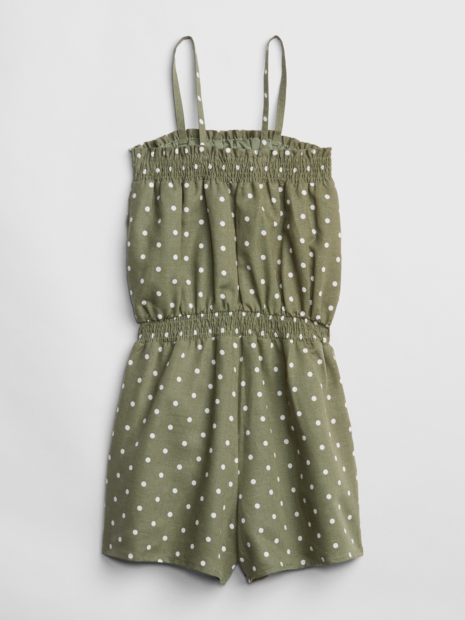 Kids Smocked Dot Romper | Gap