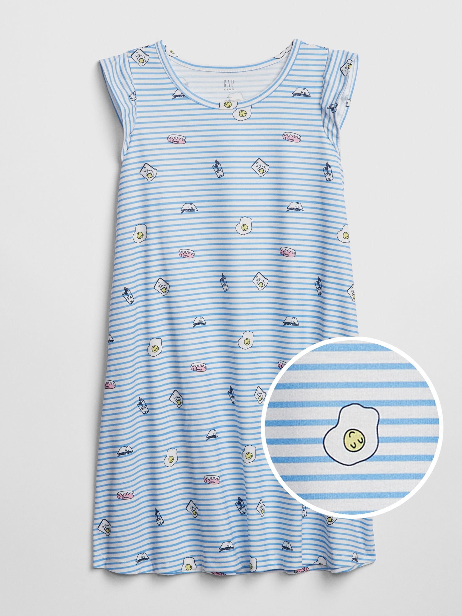 Kids Breakfast Flutter Pj Dress | Gap