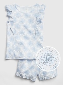 Kids Print Flutter Short Pj Set | Gap