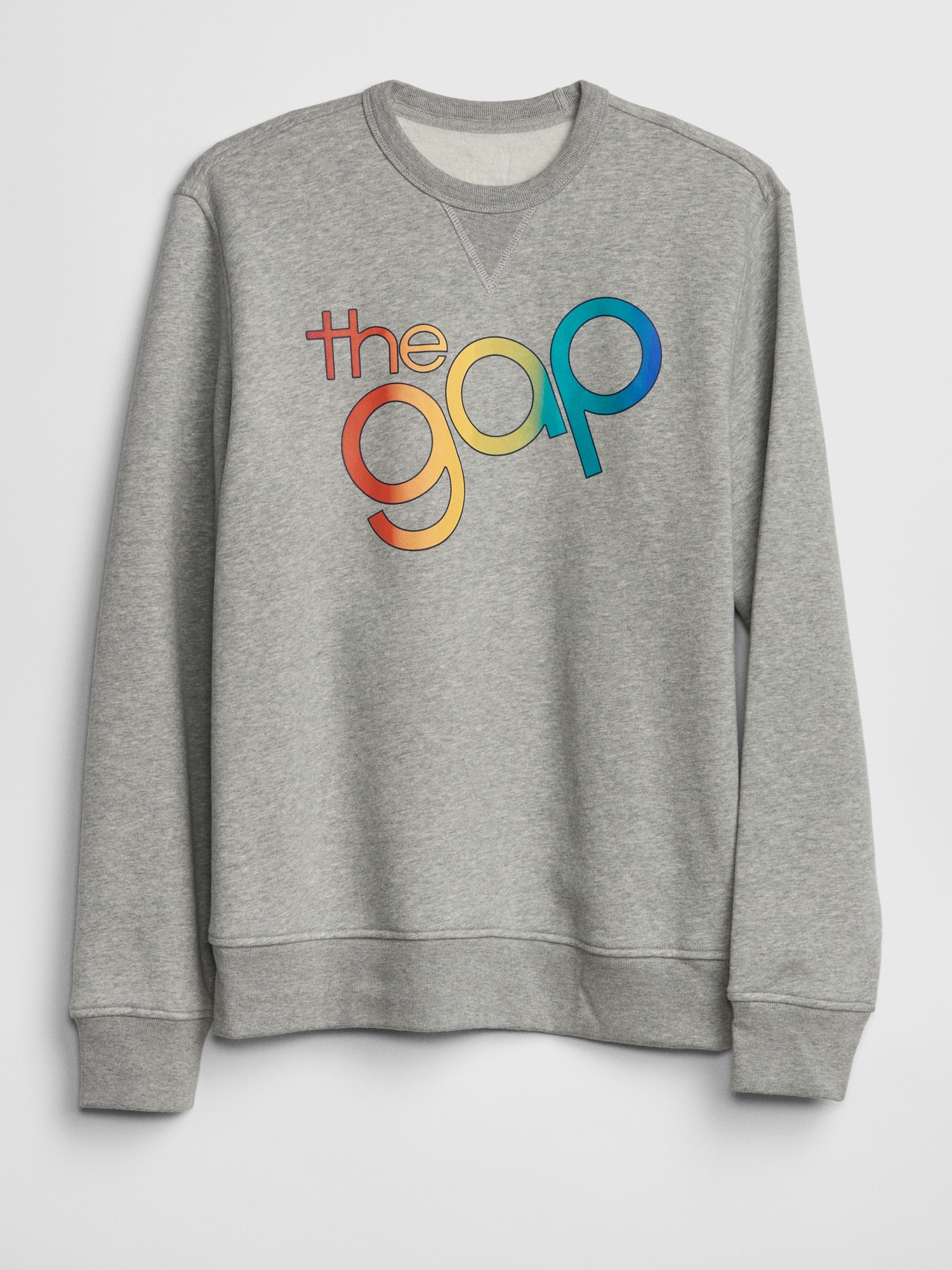Gap + Pride Logo Crewneck Sweatshirt | Gap