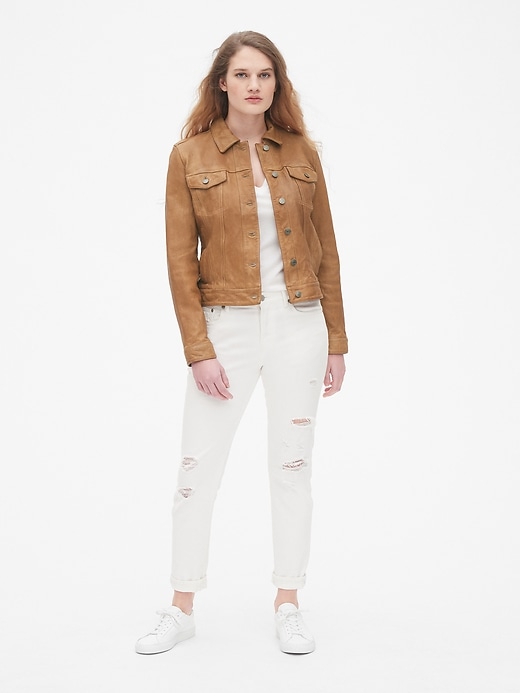 Icon Leather Jacket | Gap