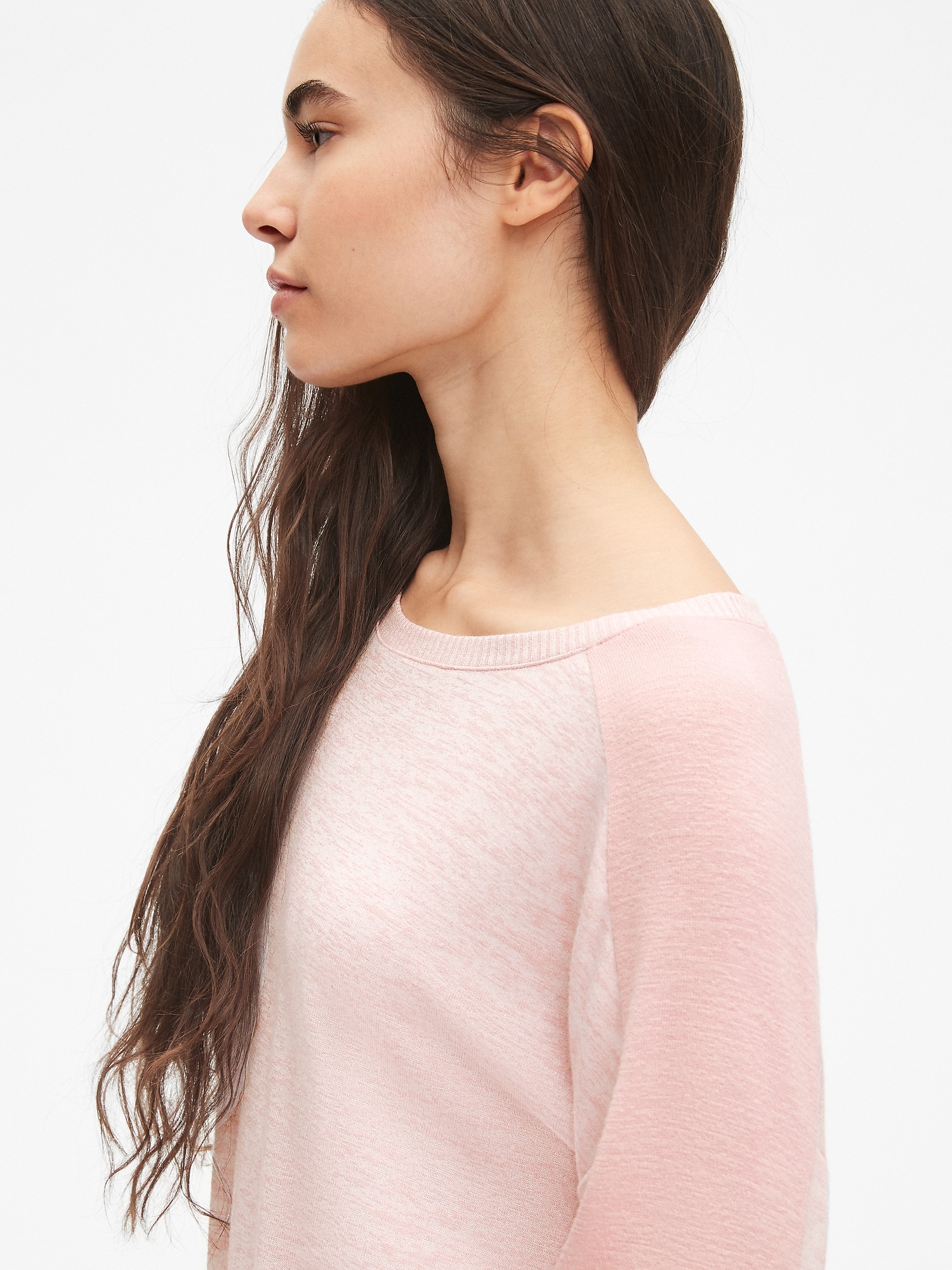 Softspun Colorblock Boatneck Top | Gap