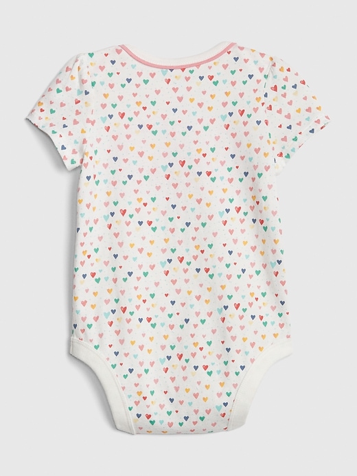 Baby Gap Logo Short Sleeve Bodysuit | Gap