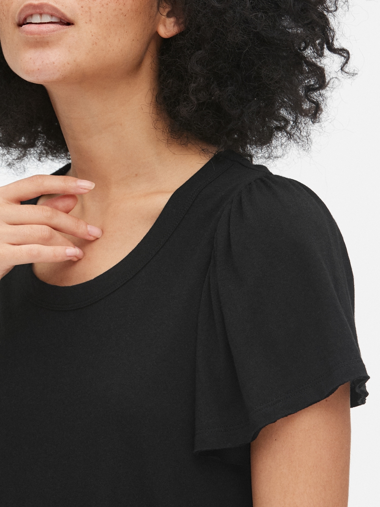 Flutter Sleeve T-Shirt | Gap