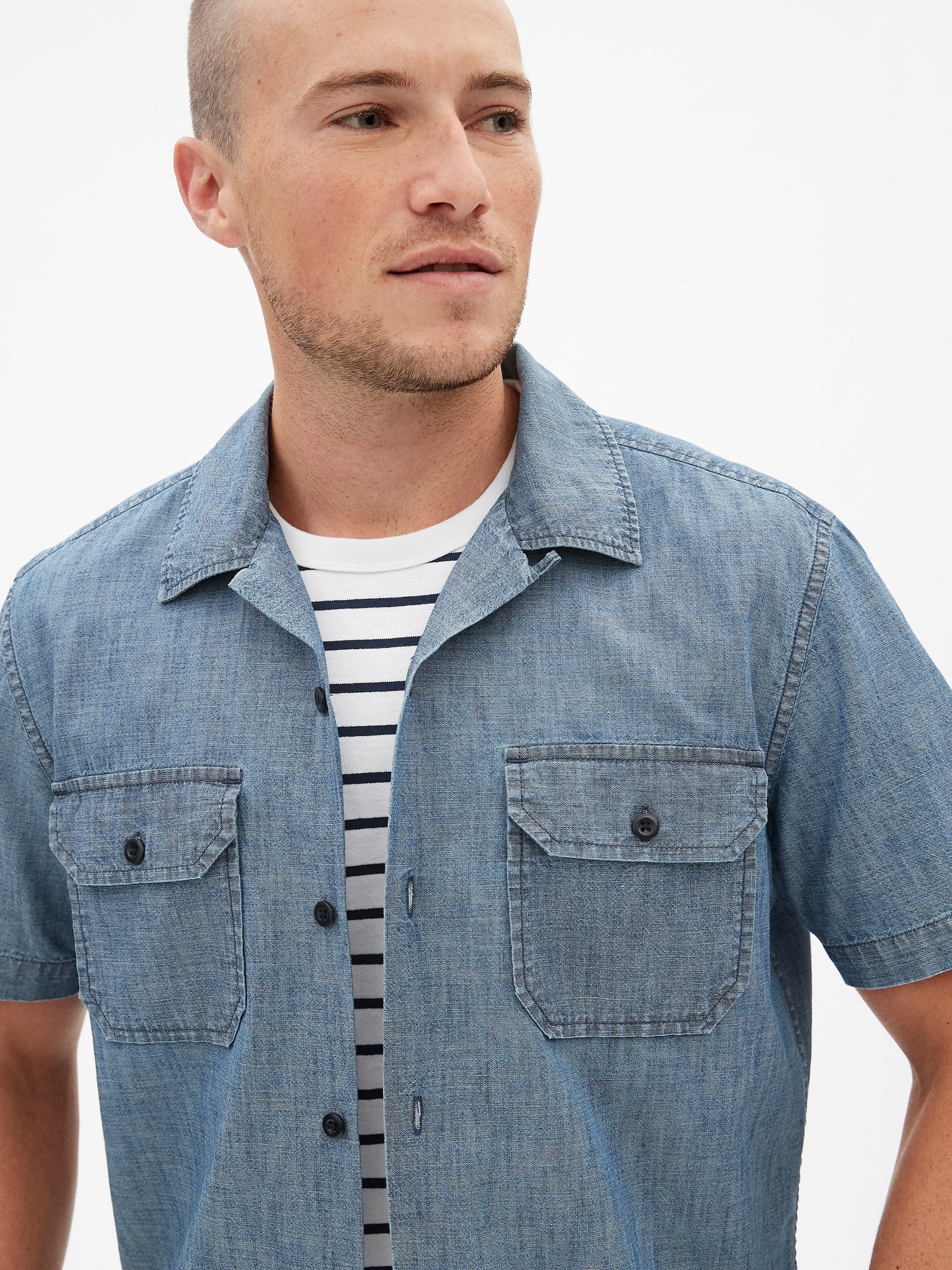 Chambray Work Shirt | Gap