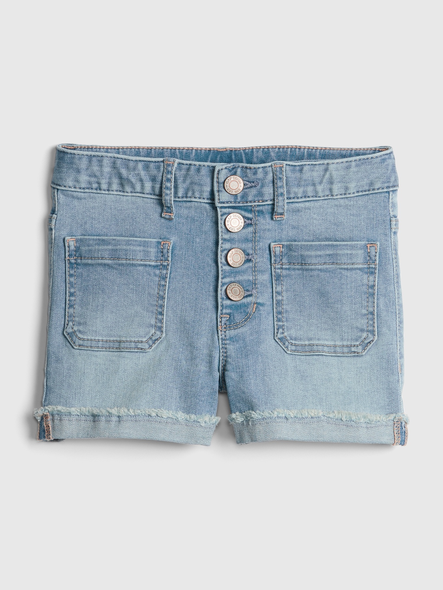 Kids High Rise Shortie Shorts | Gap