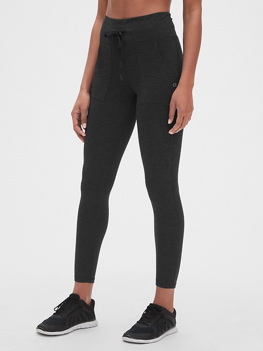GapFit Brushed Tech Jersey Pants | Gap